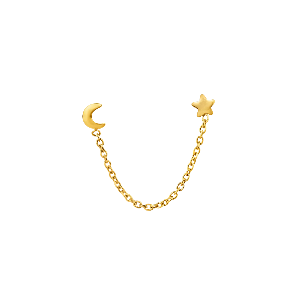 Luna Chain Stud – talarmal